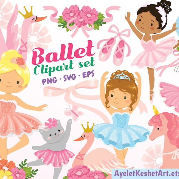 Ballet Graphics - Etsy