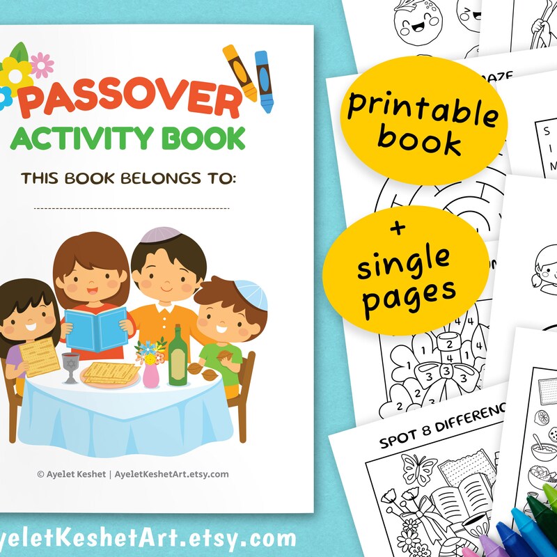 Passover Book for Kids - Etsy