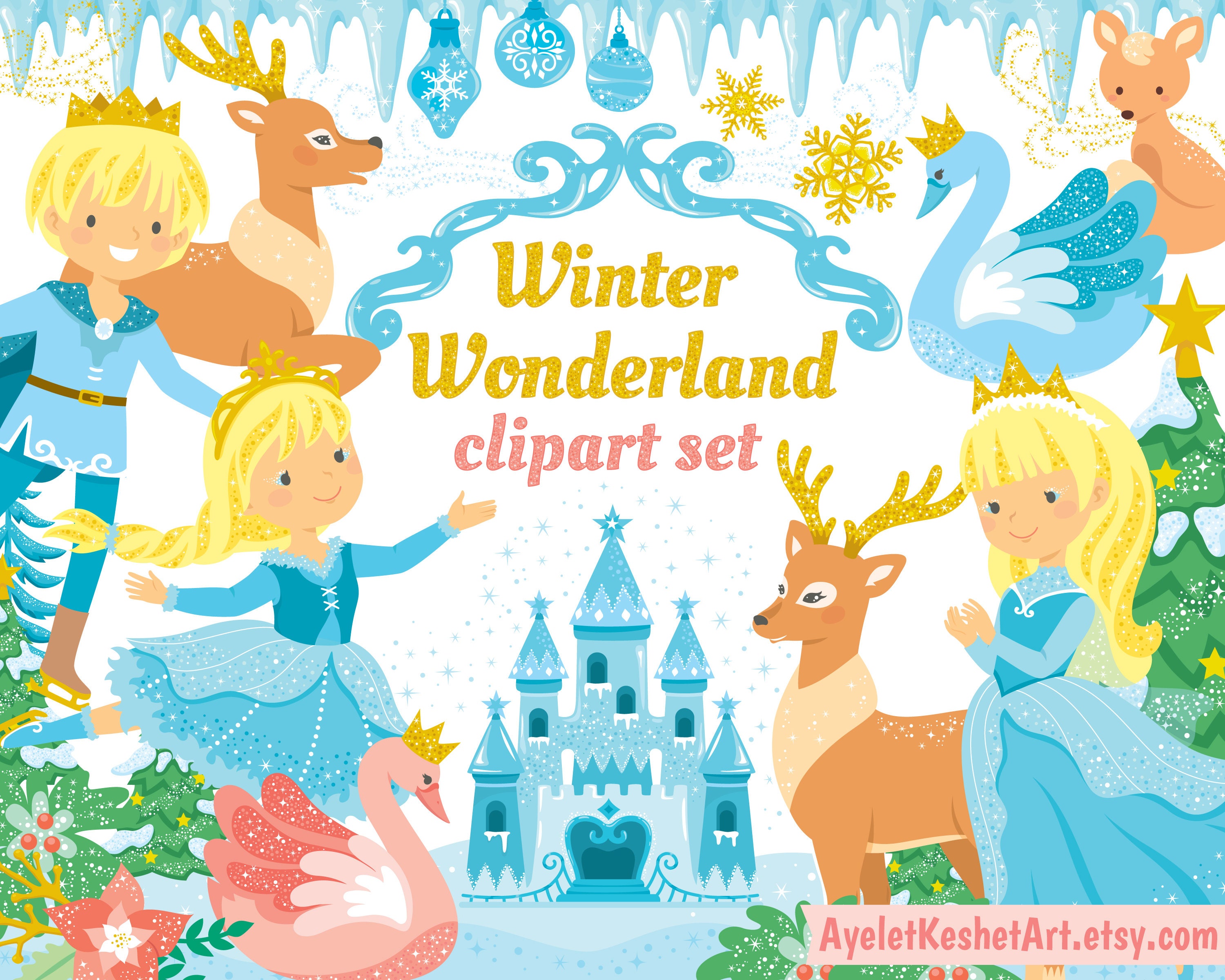 Winter Wonderland Clip Art