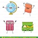 Cute School Clipart Set and Printable Stickers. Cute Digital Clipart ...