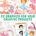 Ballerina Clipart Set. Ballet Dancers (boys and Girls) With Lots of ...