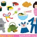 Japan Clipart Bundle. Cute Japanese Items, Japan Symbols, Geisha ...