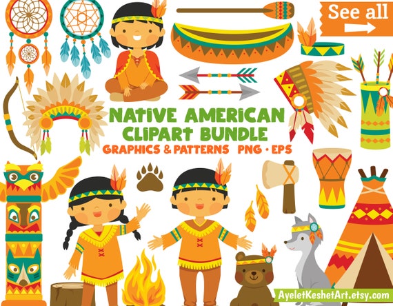 Native American Clip Art For Kids