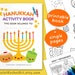 Printable Rosh Hashanah Activity Book for Kids. Activity Pages, Puzzles ...
