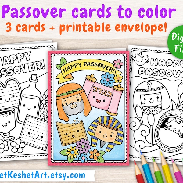 Passover Greeting Cards - Etsy