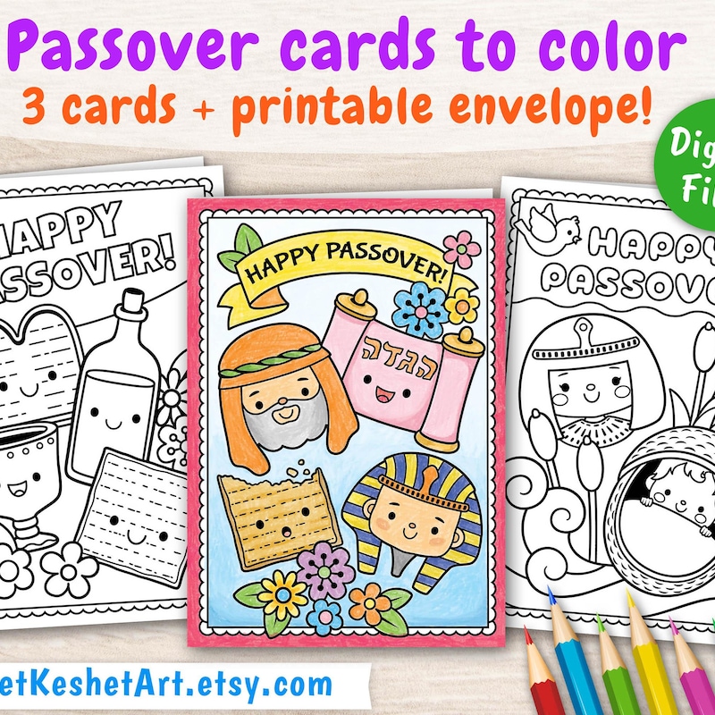 Passover Greeting Cards - Etsy