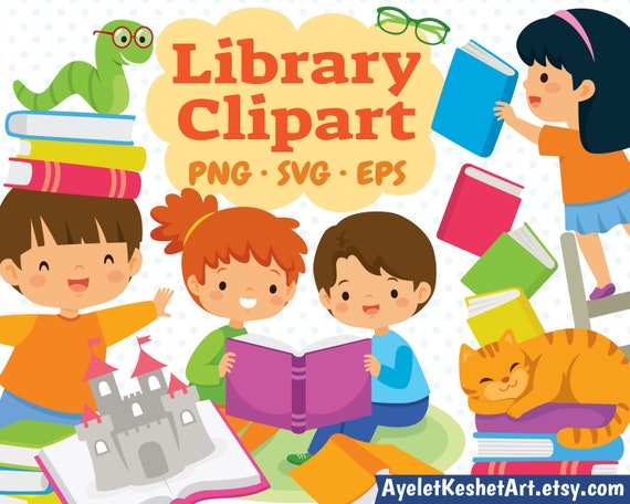 Library Clip Art For Kids