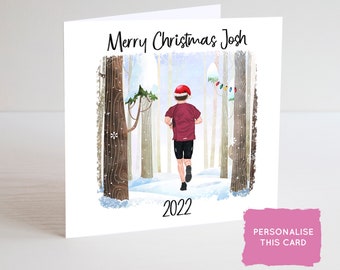 Flying Through the Snow Greeting Card Christmas Card for - Etsy UK