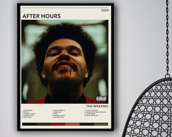 After Hours Weeknd Poster - Etsy