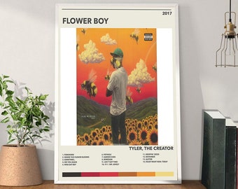 Flower Boy Tracklist Poster - Etsy