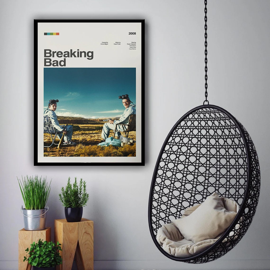 The Breaking Bad Print, Tv Show Poster Print, The Office US Poster sold ...