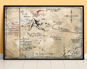 Tolkien First Age Wall Art - Etsy Australia