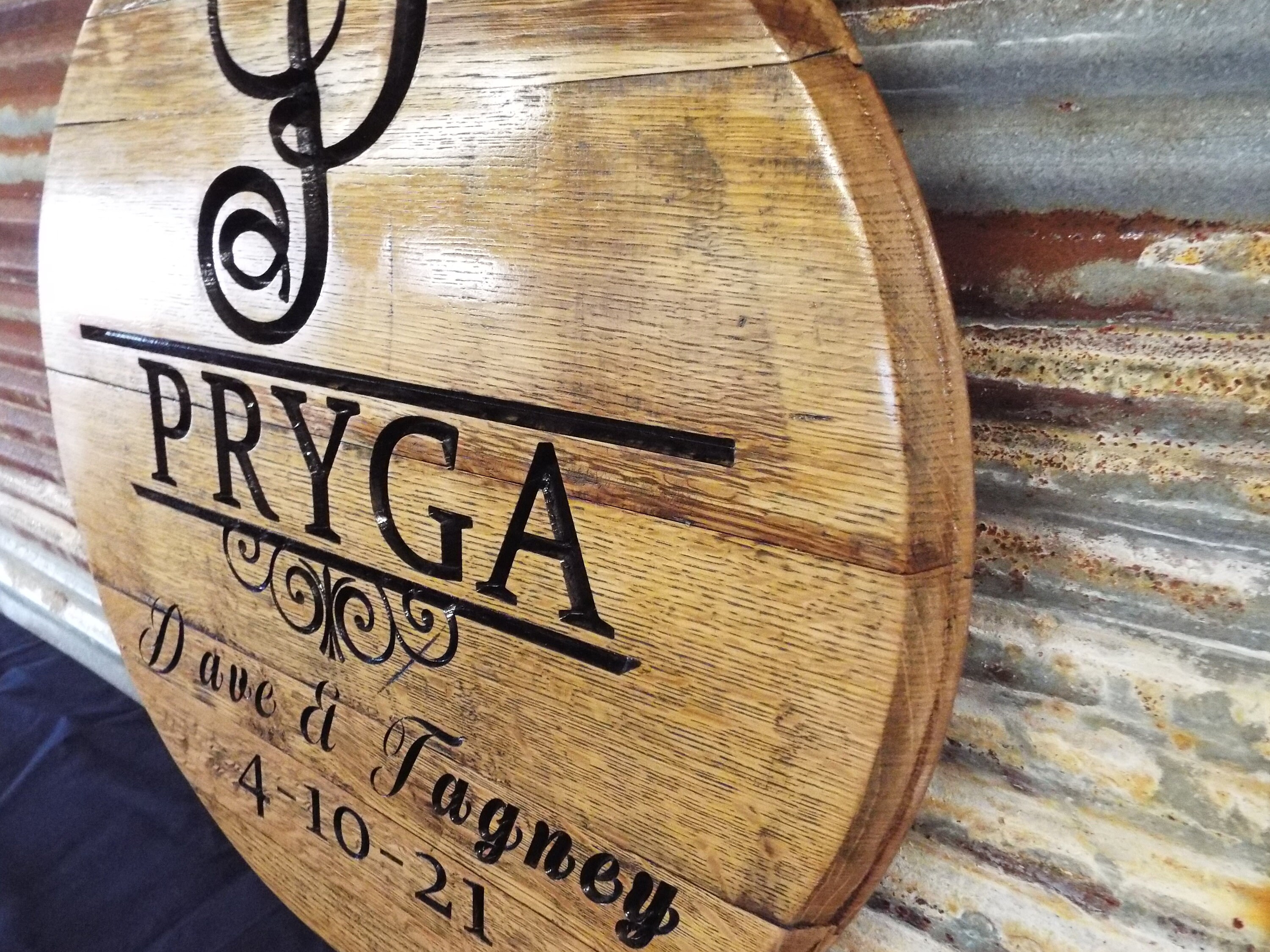 Customizable Bourbon Barrel Head Engraved Bourbon Barrel Lid - Etsy