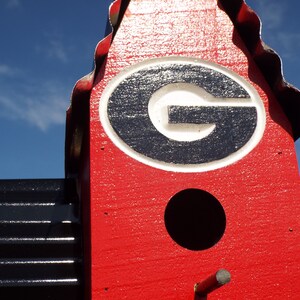 UGA Bird House, University of Georgia Bird House Georgia Bulldog ...
