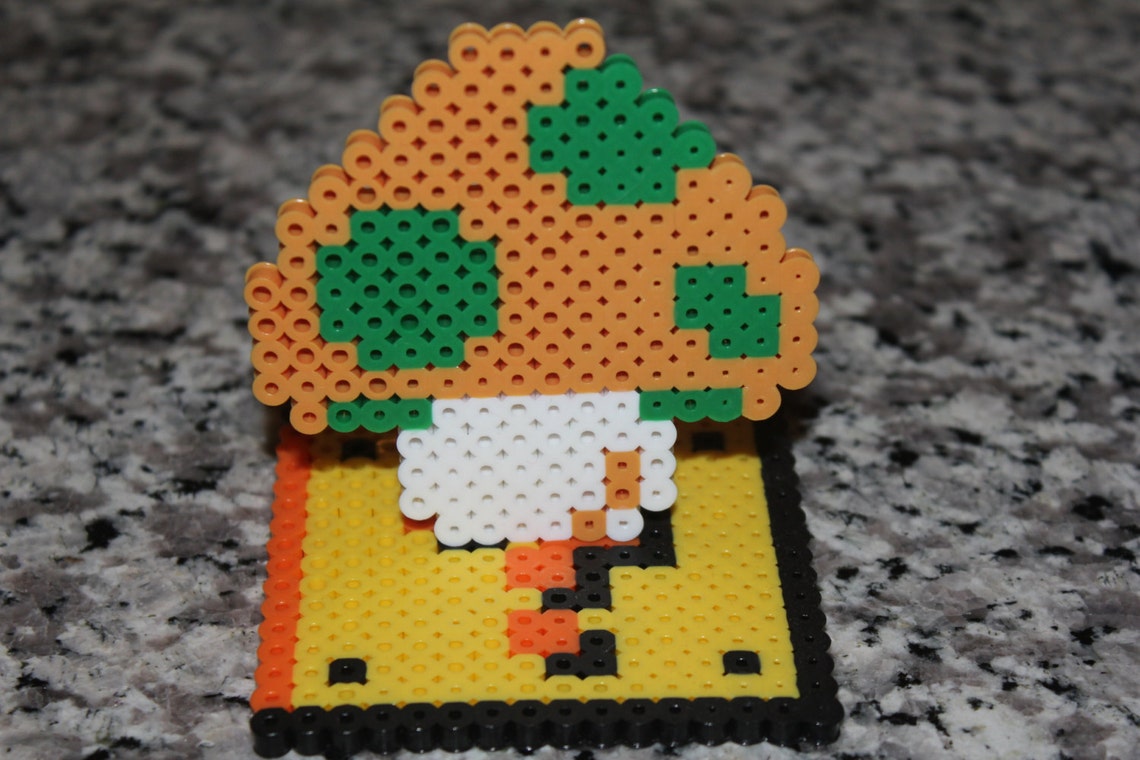 Super Mario Bros Power up Perlers - Etsy