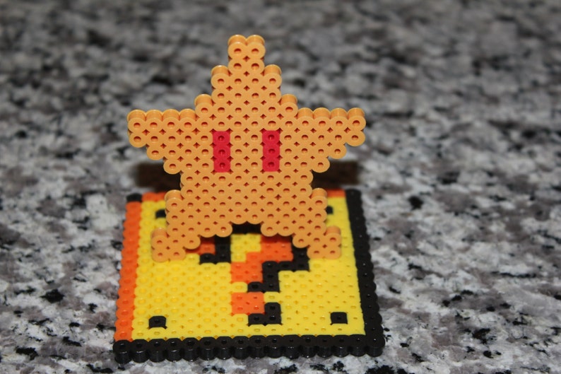 Super Mario Bros Power up Perlers - Etsy