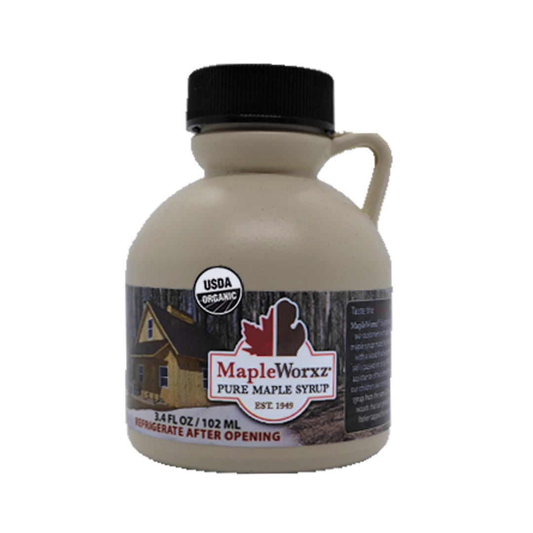 Mapleworxz Mini Maple Syrup 3.4 Oz - Etsy