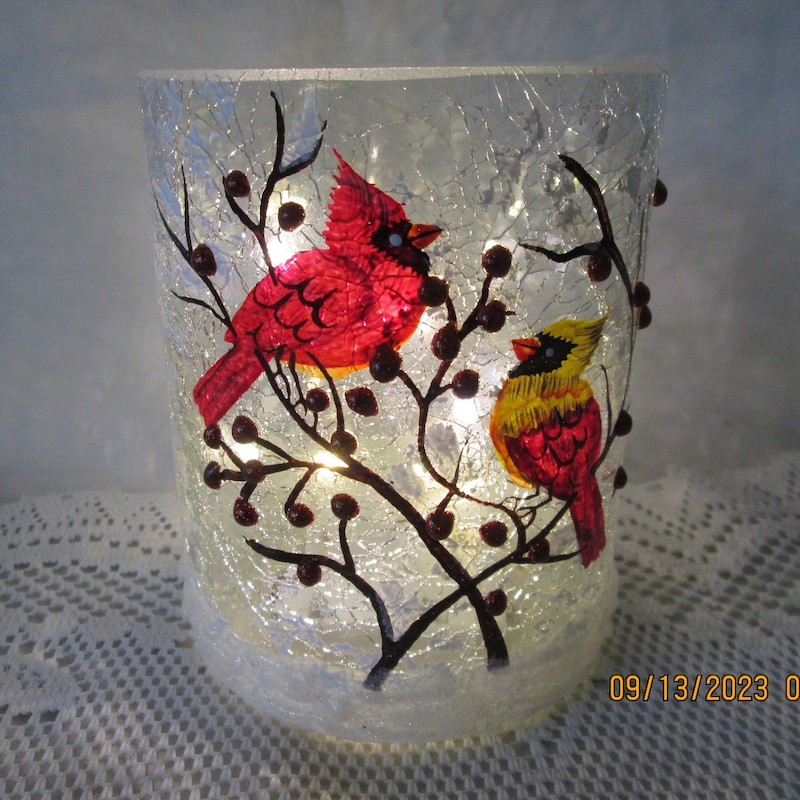 Cardinal Table Decor - Etsy