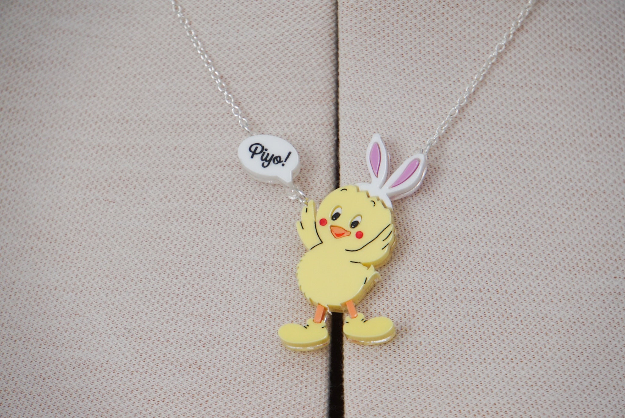 Usapiyo Collar Acrílico Disneyland Vintage Disney Declaración - Etsy España