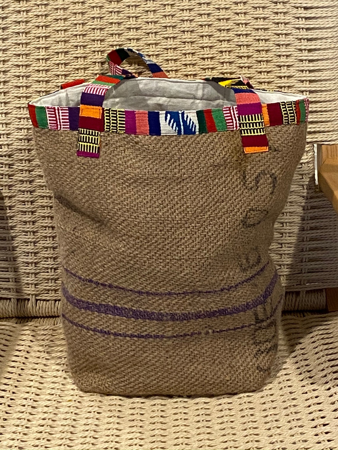 Coffee Bag Tote Hand Made | Etsy