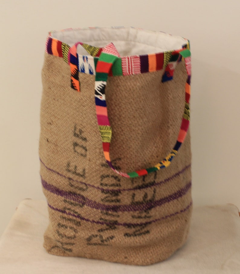 Coffee Bag Tote Hand Made | Etsy