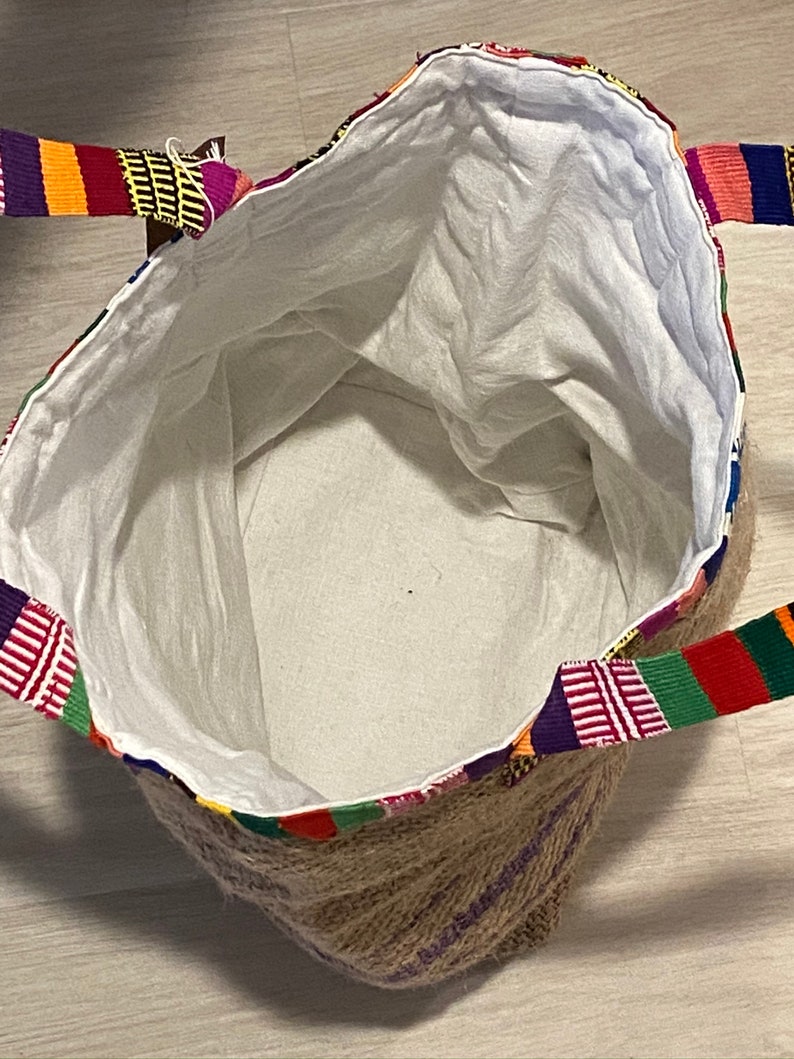 Coffee Bag Tote Hand Made | Etsy