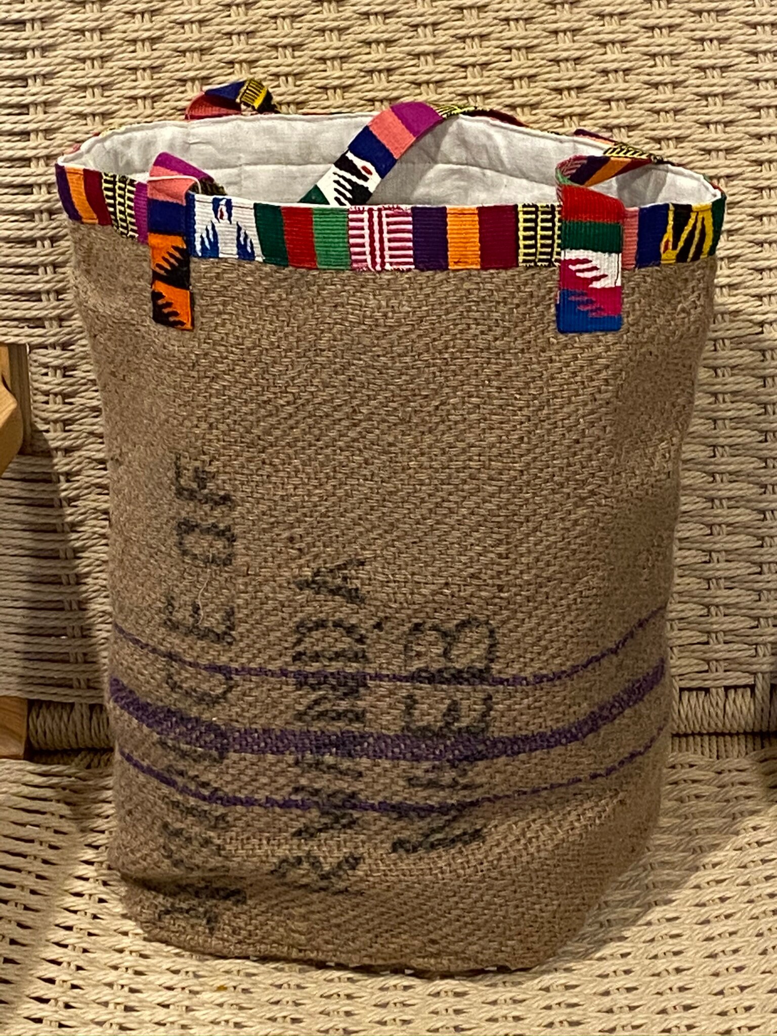 Coffee Bag Tote Hand Made - Etsy