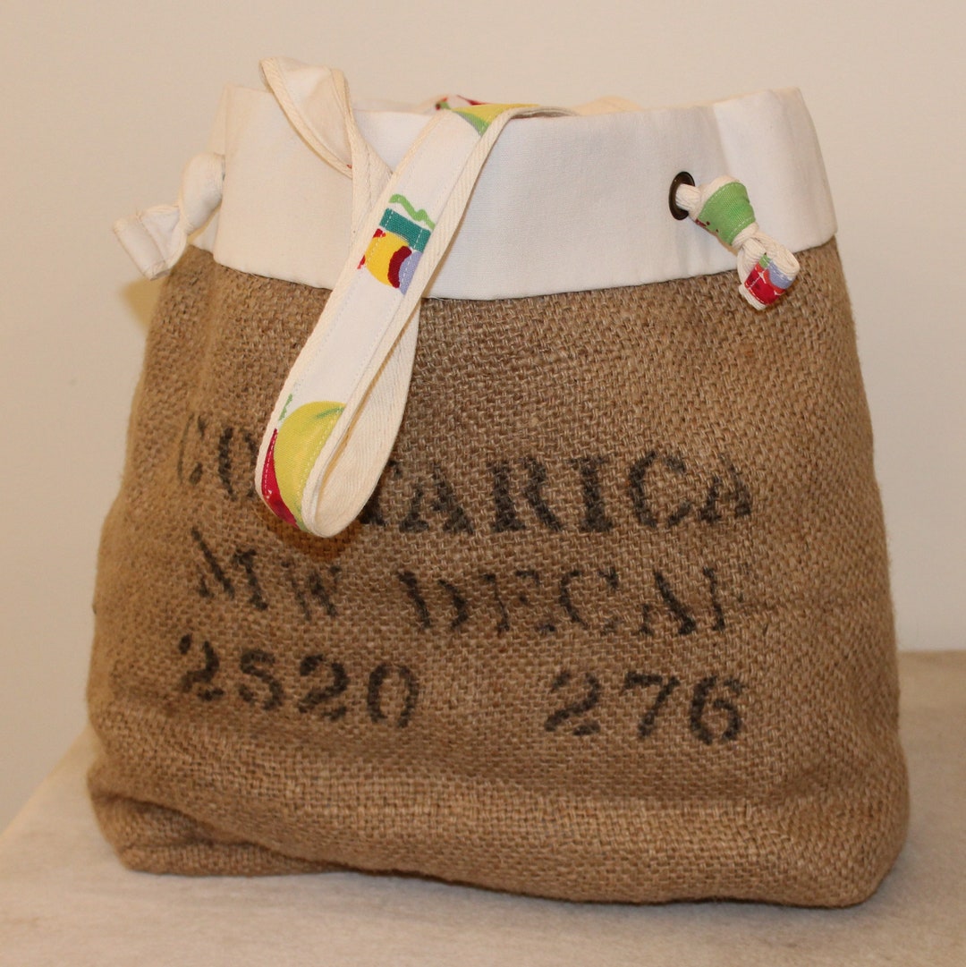 Coffee Bag Tote Hand Made - Etsy