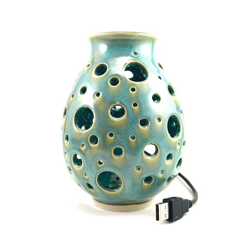 Ceramic Luminary - Etsy