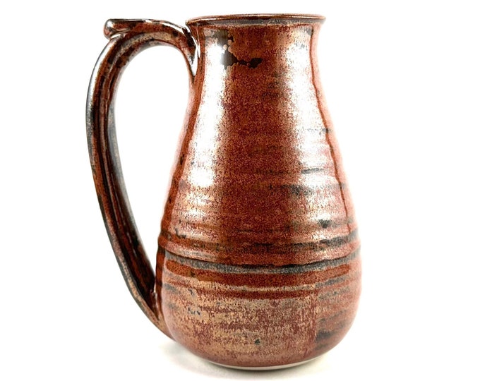 Ancient Copper 16oz Handmade Pottery Mug, Handmade Ceramic Coffee Mug ...