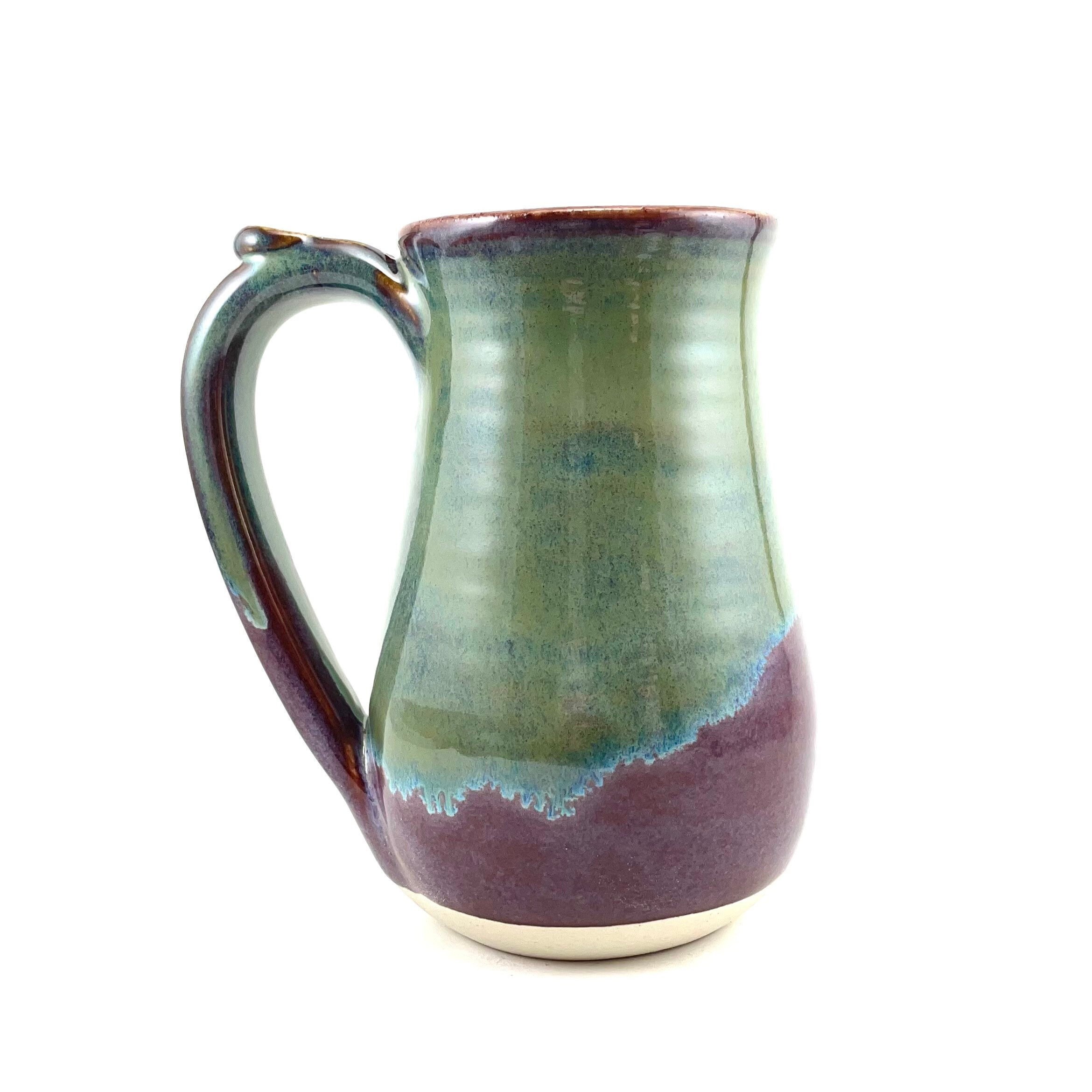 Bewitched Green 15oz Handmade Pottery Mug Handmade Ceramic - Etsy
