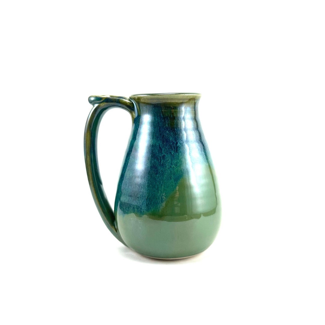 Caribbean Sea 16oz Handmade Pottery Mug Handmade Ceramic - Etsy