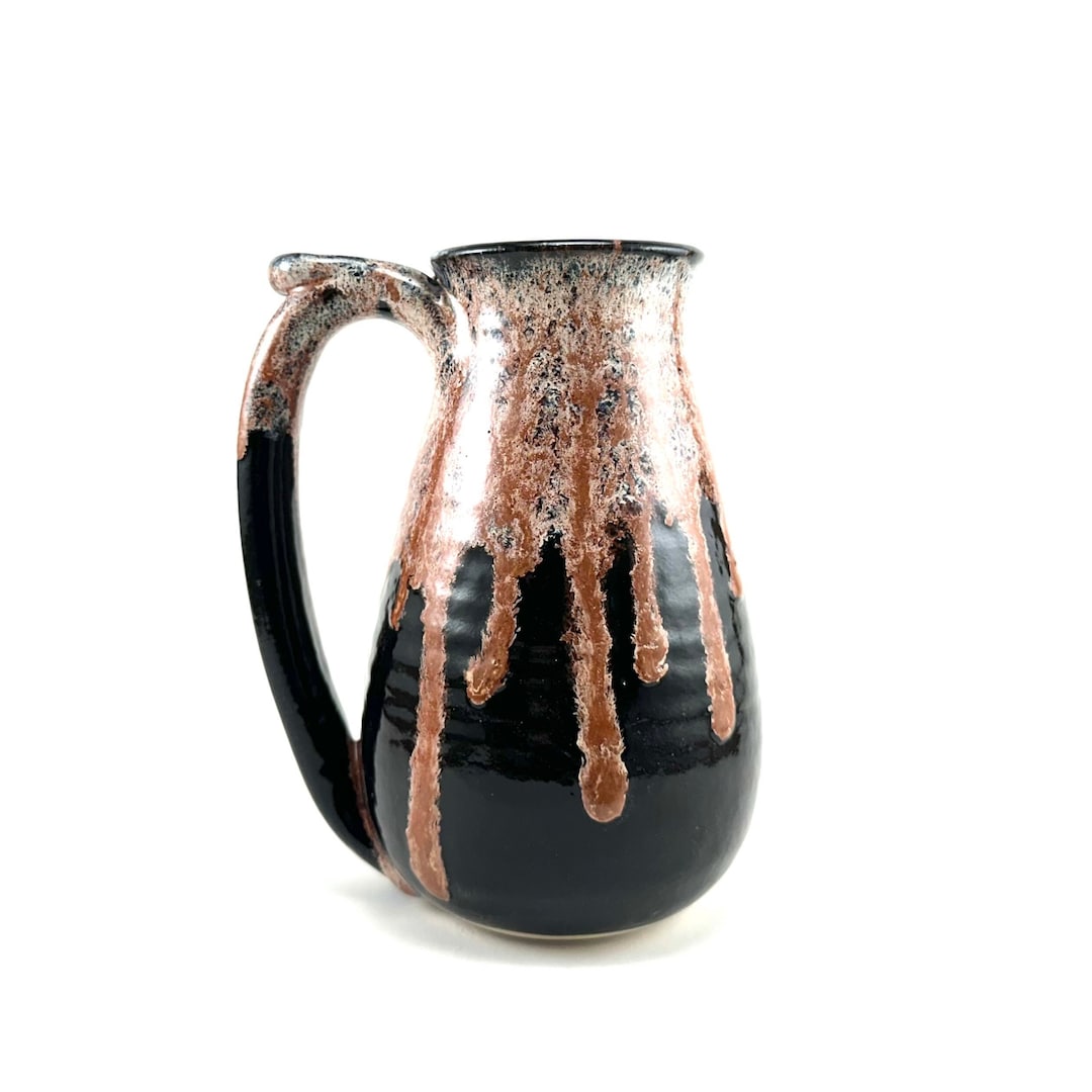 Pottery Mug, 16oz Handmade Pottery Mug, Handmade Ceramic Coffee Mug ...