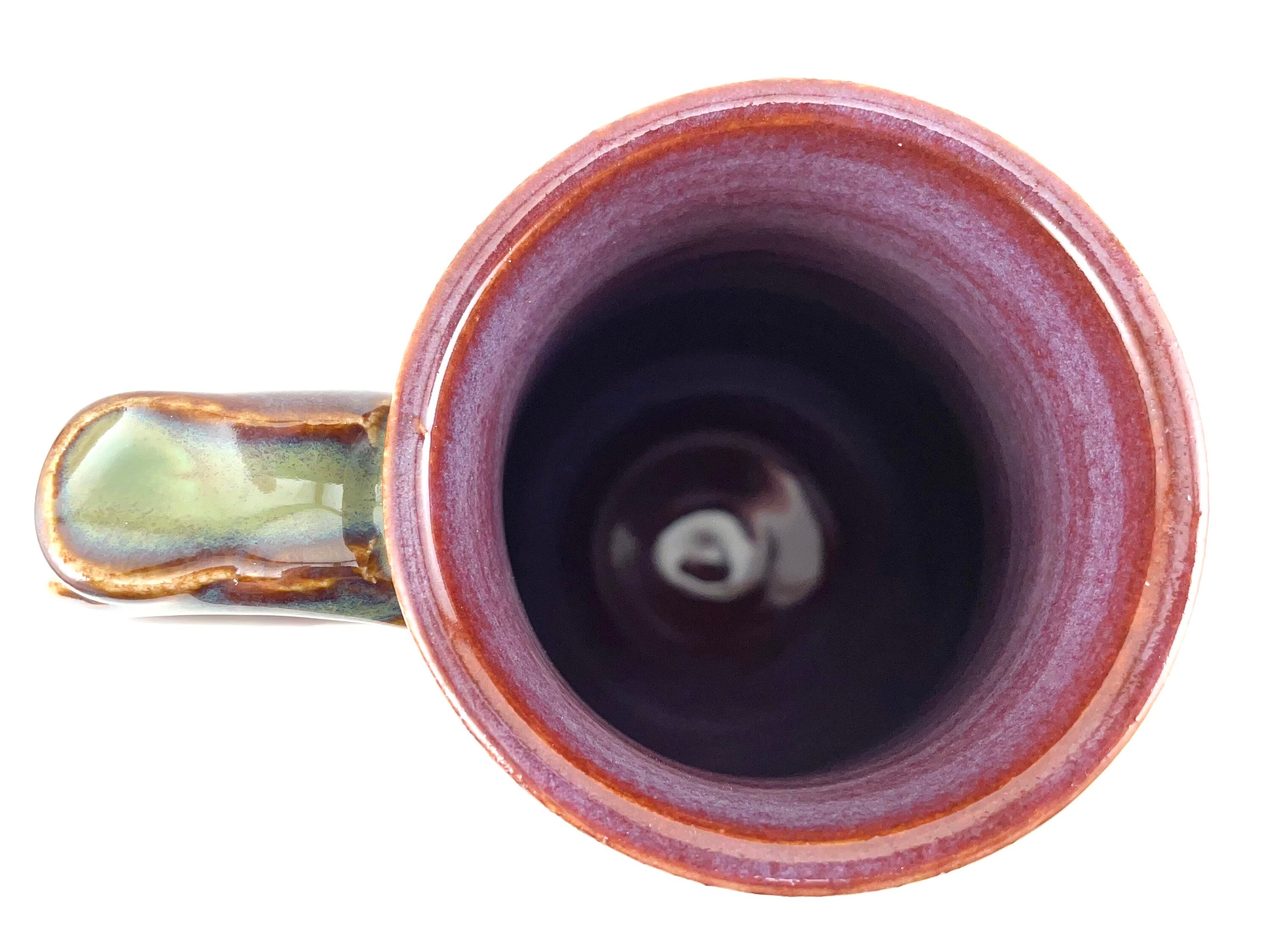 Bewitched Green 15oz Handmade Pottery Mug Handmade Ceramic - Etsy