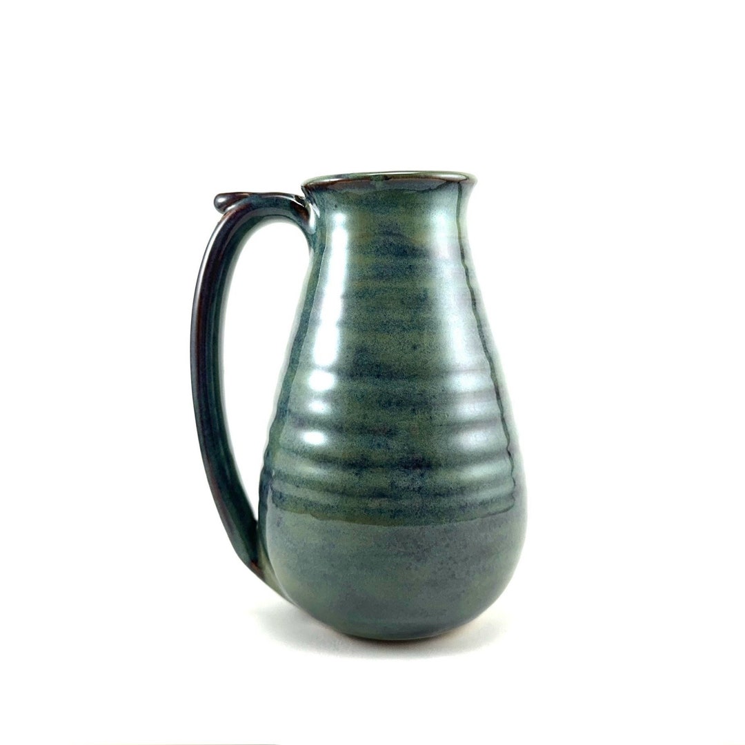 Bewitched Green 21oz Handmade Pottery Mug, Handmade Ceramic Mugs ...