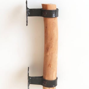 Rustic Wooden Door Handle, Barn Door Pull - Etsy