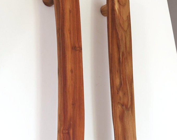 Wooden Door Pull, Wood Sauna Door Pull, Rustic Door Handle - Etsy