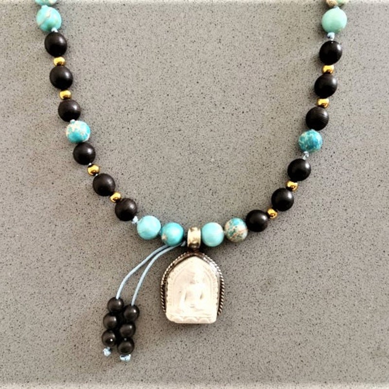 Men Buddha Necklaces - Etsy