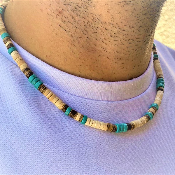 Mens Surfer Necklace - Etsy