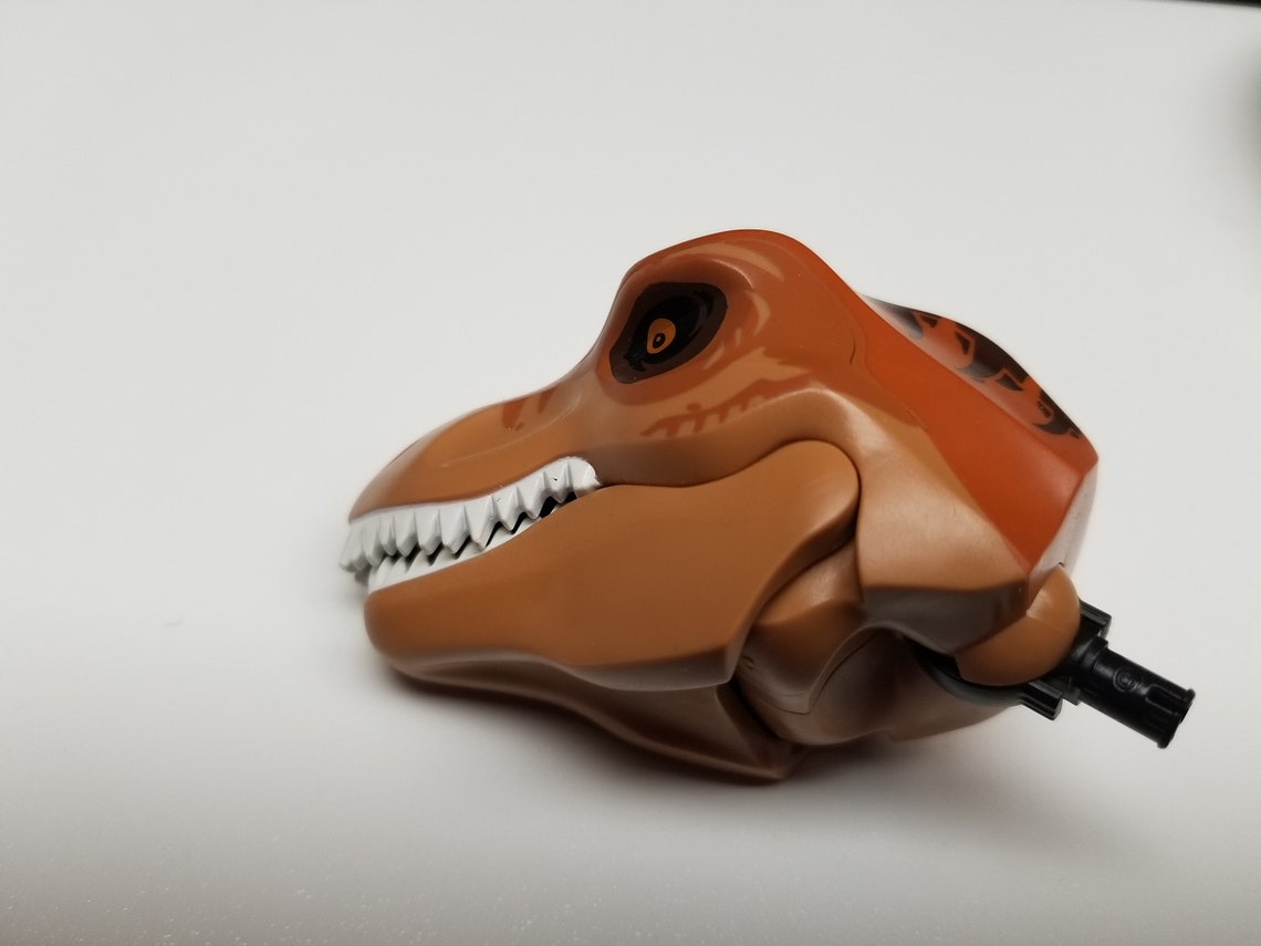 LEGO® Animals T-REX Head Complete With Lower Jaw Minifigure - Etsy