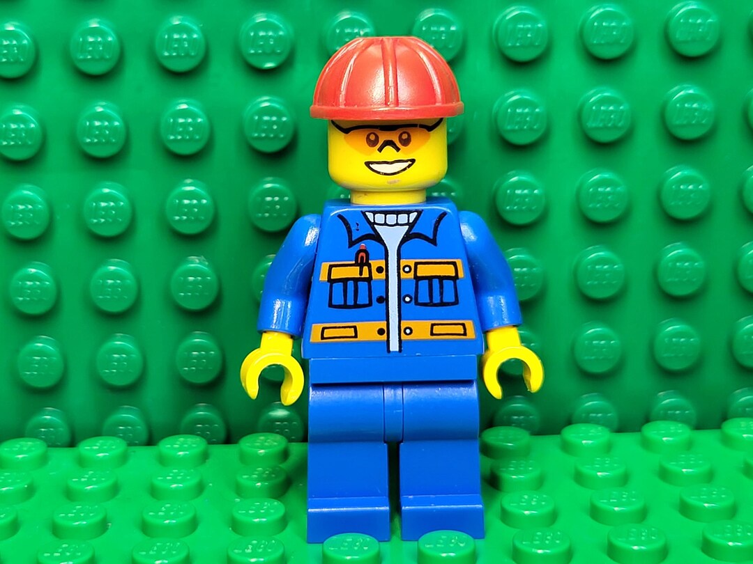 LEGO® City Construction Guy Foreman Engineer Miner, LEGO® Minifigure ...