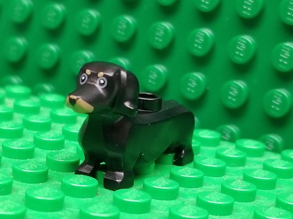 LEGO® Animals Dog Dachshund Weiner Dog, Minifigure, Minifig - Etsy
