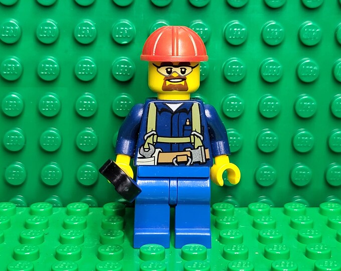 LEGO® City Construction Guy Foreman Engineer, LEGO® Minifigure, LEGO ...