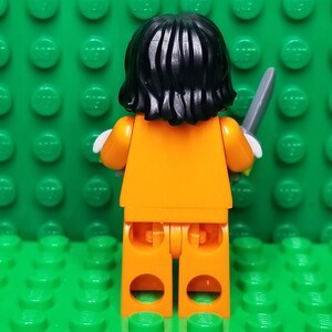 LEGO® Custom Serial Killer Charles Manson in Prison Jumpsuit With Knife ...