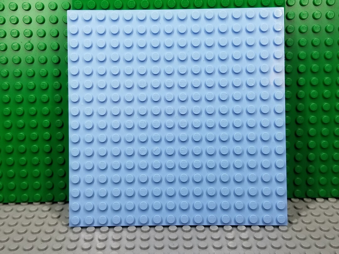 LEGO® Plate 16x16 Stud Light Blue Plate 5inch, Builder - Etsy
