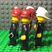 LEGO® City Fire Fighter Firefighter Fireman Firewoman 2 Pack - Etsy