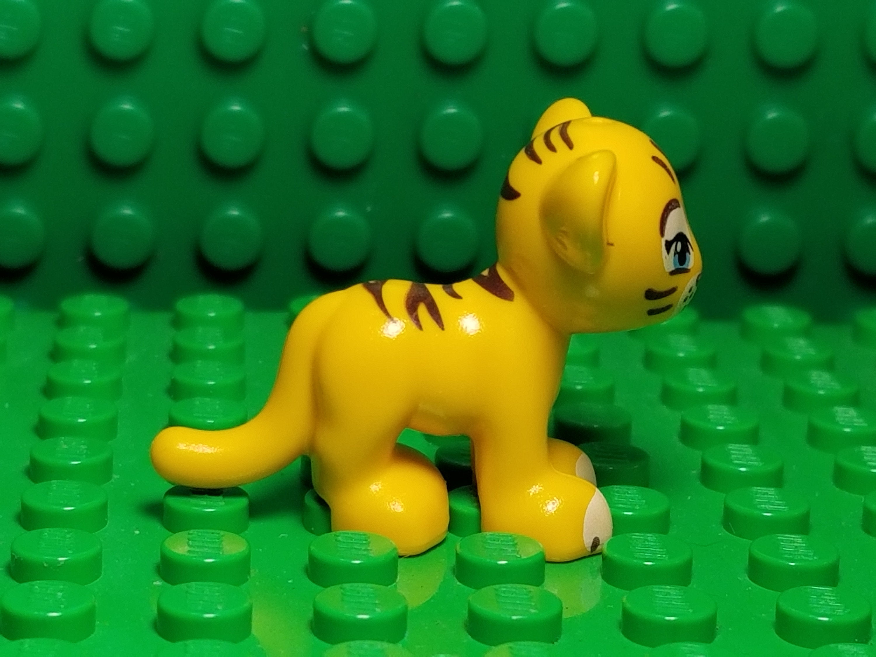 LEGO® Animals Lion Cub Tiger Cub LEGO® Minifigure LEGO® - Etsy UK