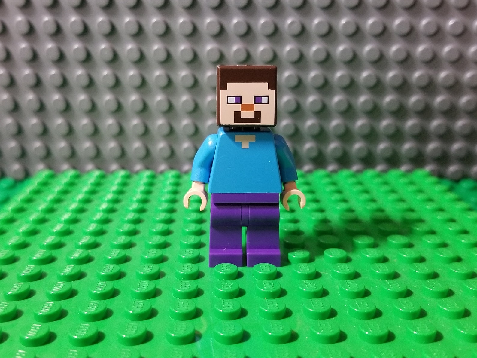 LEGO® Minecraft Steve LEGO® Minifigure LEGO® Minifig | Etsy