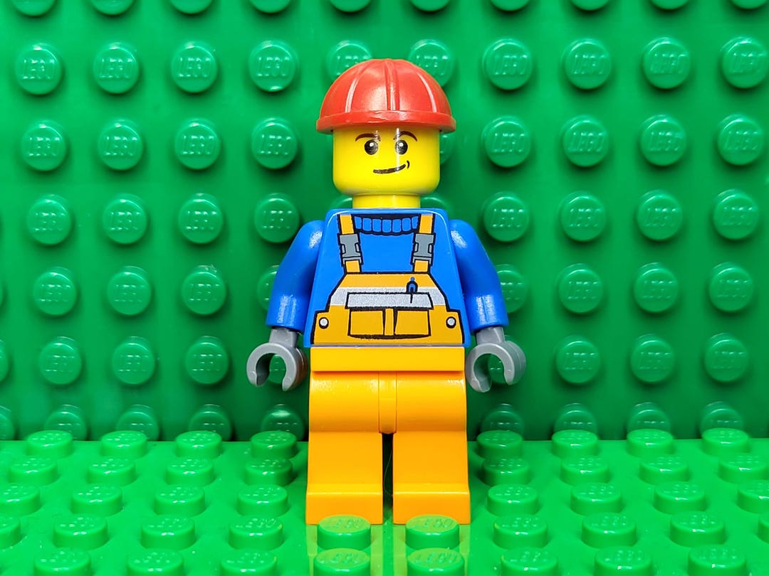 LEGO® City Construction Guy Foreman Engineer Miner, LEGO® Minifigure ...