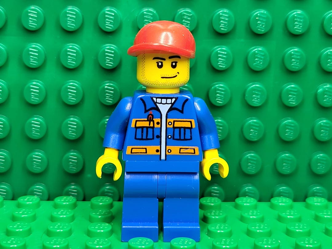 LEGO® City Construction Guy Foreman Engineer Miner, LEGO® Minifigure ...